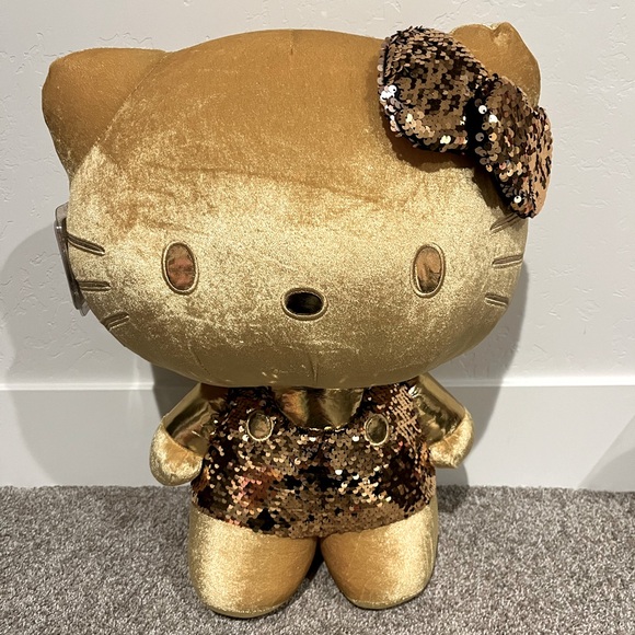 Hello Kitty | Toys | Hello Kitty Jumbo 24 5th Anniversary Gold ...